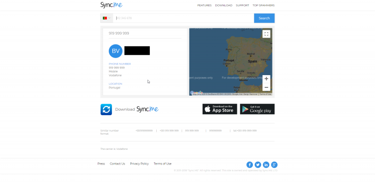Sync.ME - Descubra quem lhe ligou - tech.4u.pt Apps